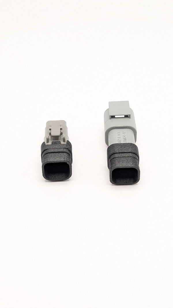 DTM 4-pin Connector Back Shell – Dialed In Motorsports
