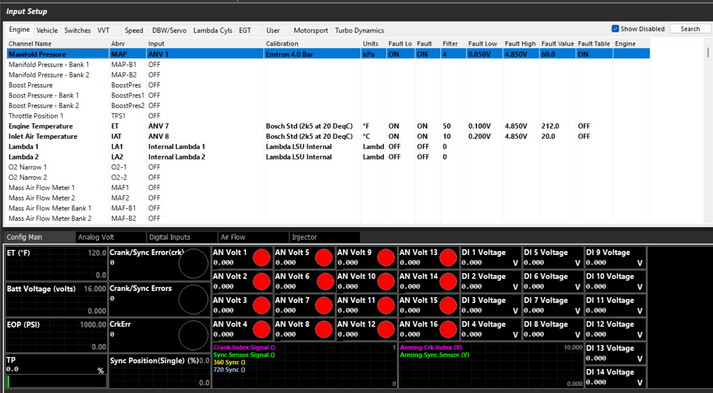 Standalone ECU Calibration, Base Map – Dialed In Motorsports